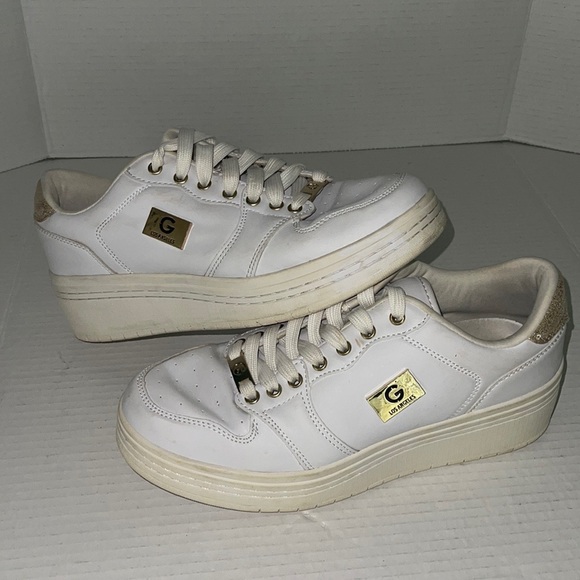 G by Guess | Shoes | Gbg Los Angeles Guess Rigster Wedge Sneakers With ...
